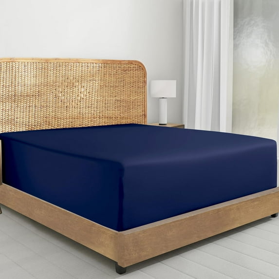 California Design Den 100% Organic Twin Fitted Only, Percale Cotton ...