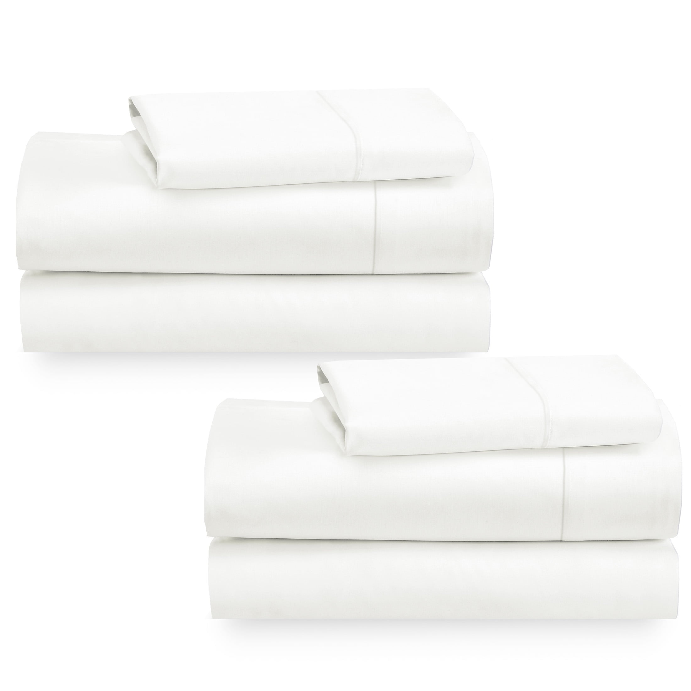 California Design Den 2-Pack Twin XL Sheet Set - 400 Thread Count ...