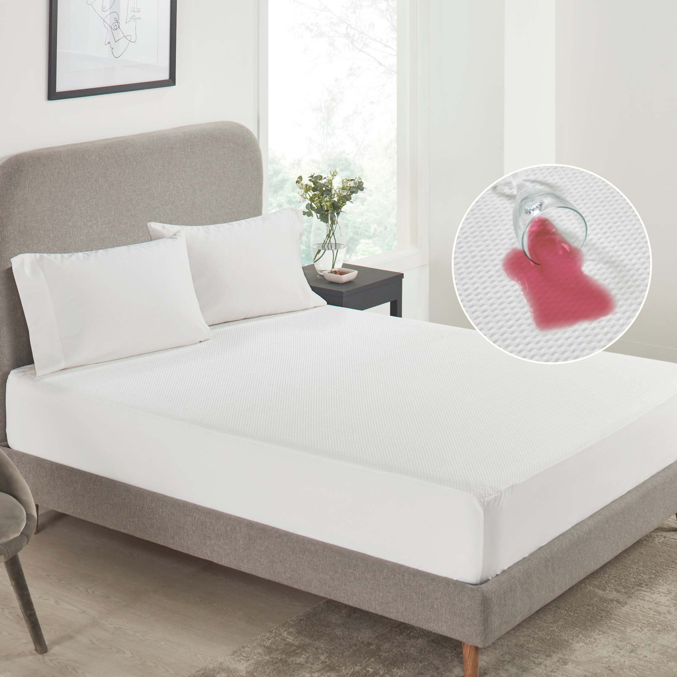 California Design Den 2 Pack Waterproof Mattress Protector for Full ...