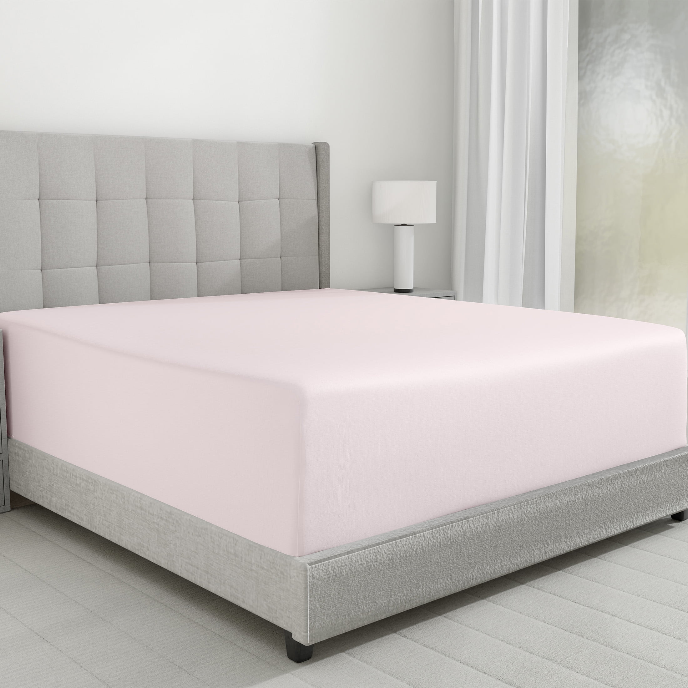 California Design Den 600-Thread-Count Sheet Cotton - Elastic Deep ...