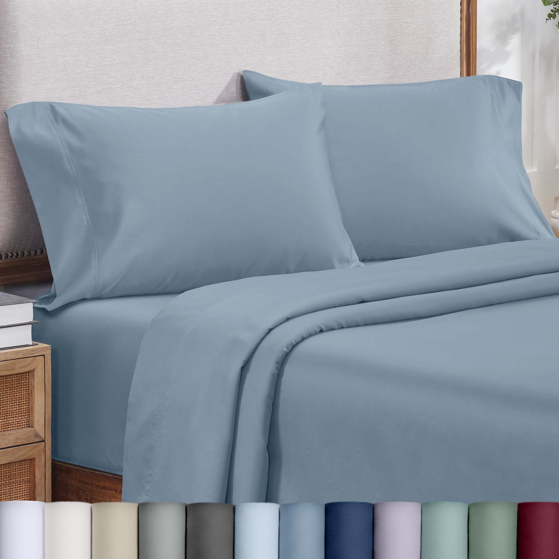 California Design Den Standard Pillow Cases Set of 2 - Soft & Smooth ...