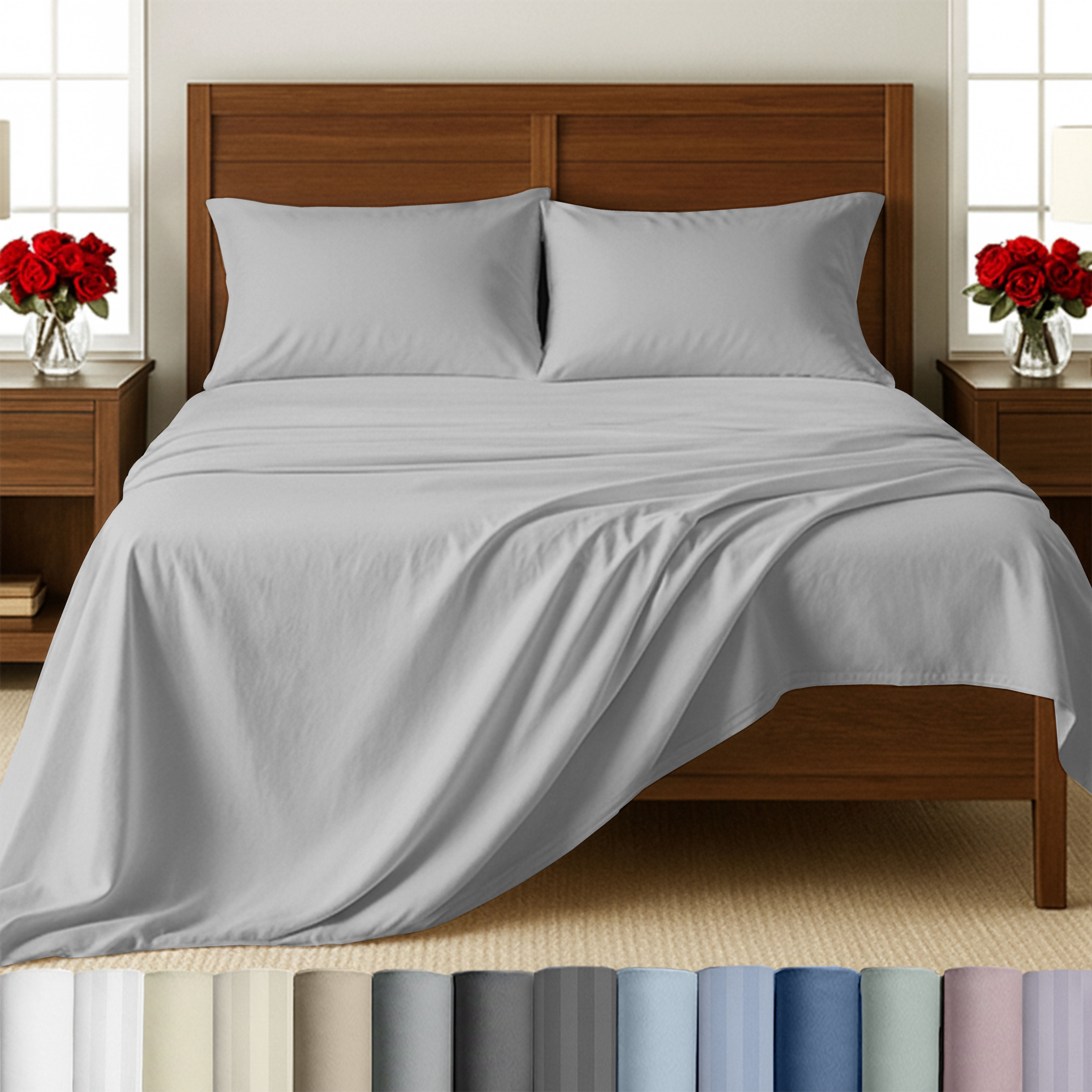Free Shipping! California Design Den Bed Sheets King - Luxury 500 ...
