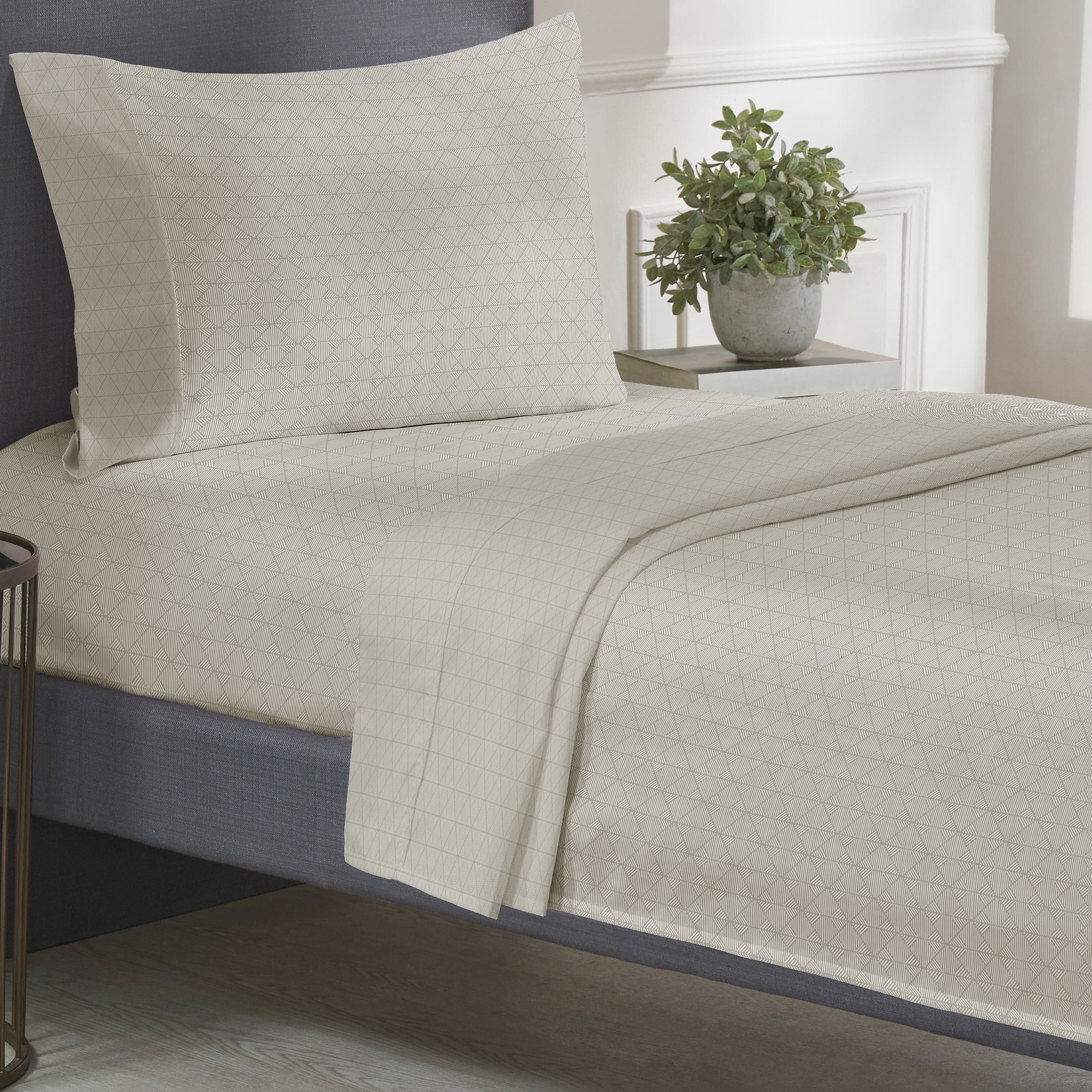California Design Den Cotton Twin Sheet Set - 400 Thread Count Sheets ...
