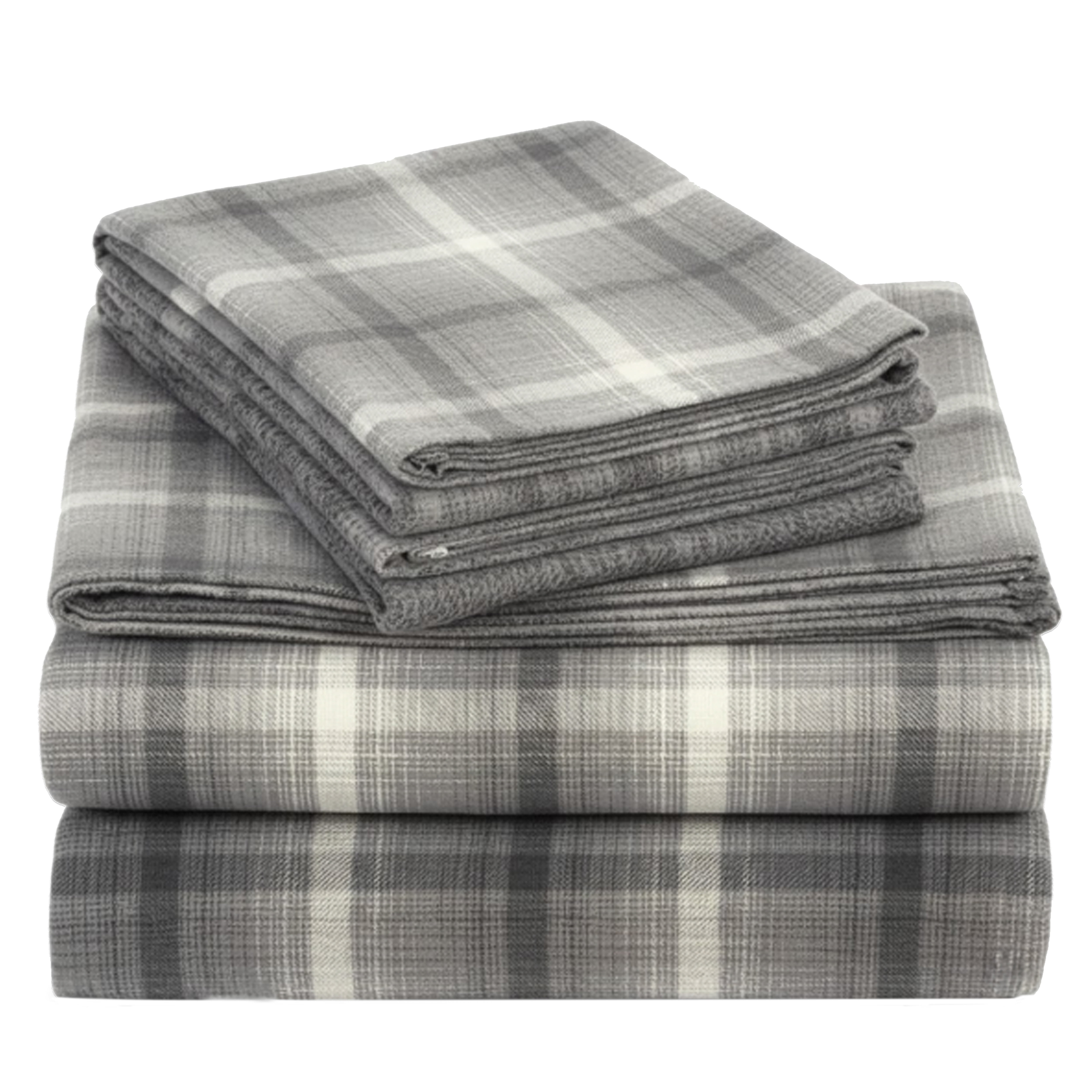 California Design Den Flannel Full Size Bed Sheets Set - Triple-Brushed ...