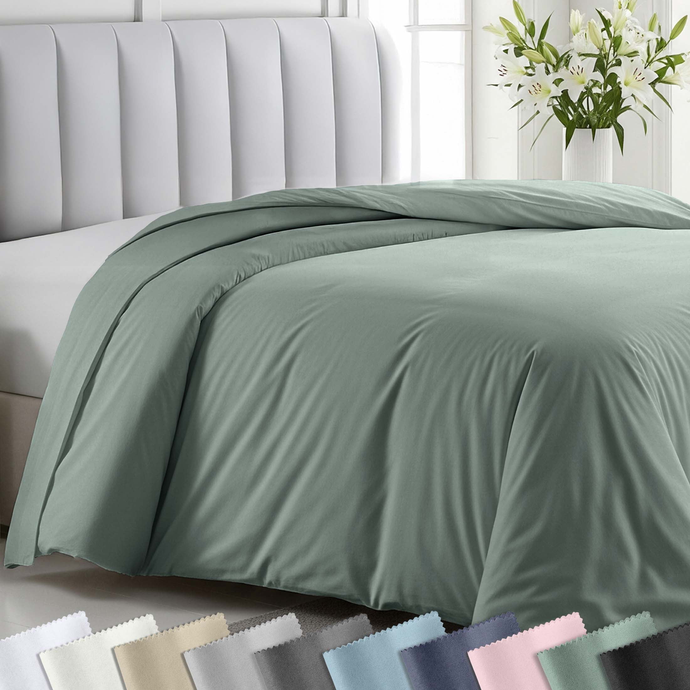 California Design Den King Size Duvet Cover - 400 Thread Count, 100% ...