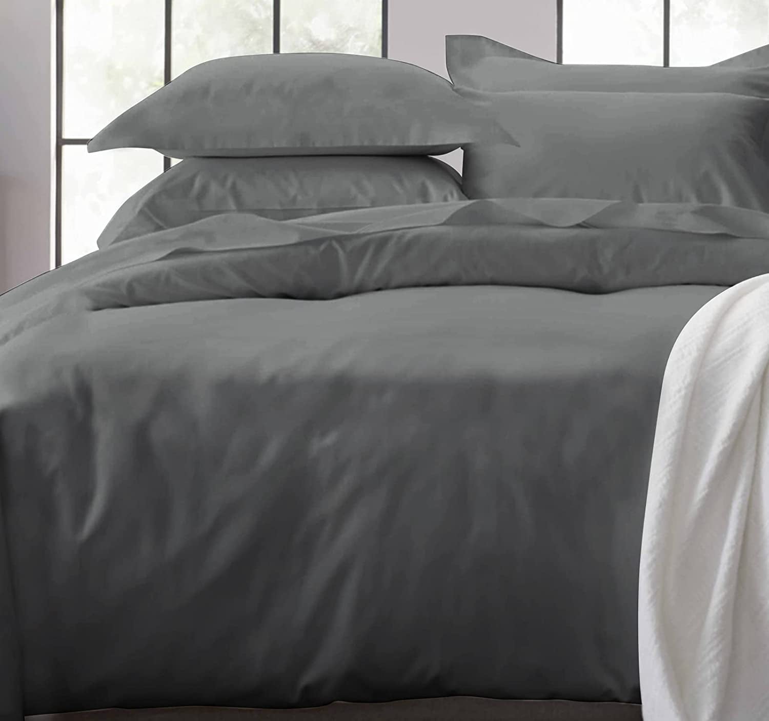 California Design Den King Size Duvet Cover - 400 Thread Count 100% ...