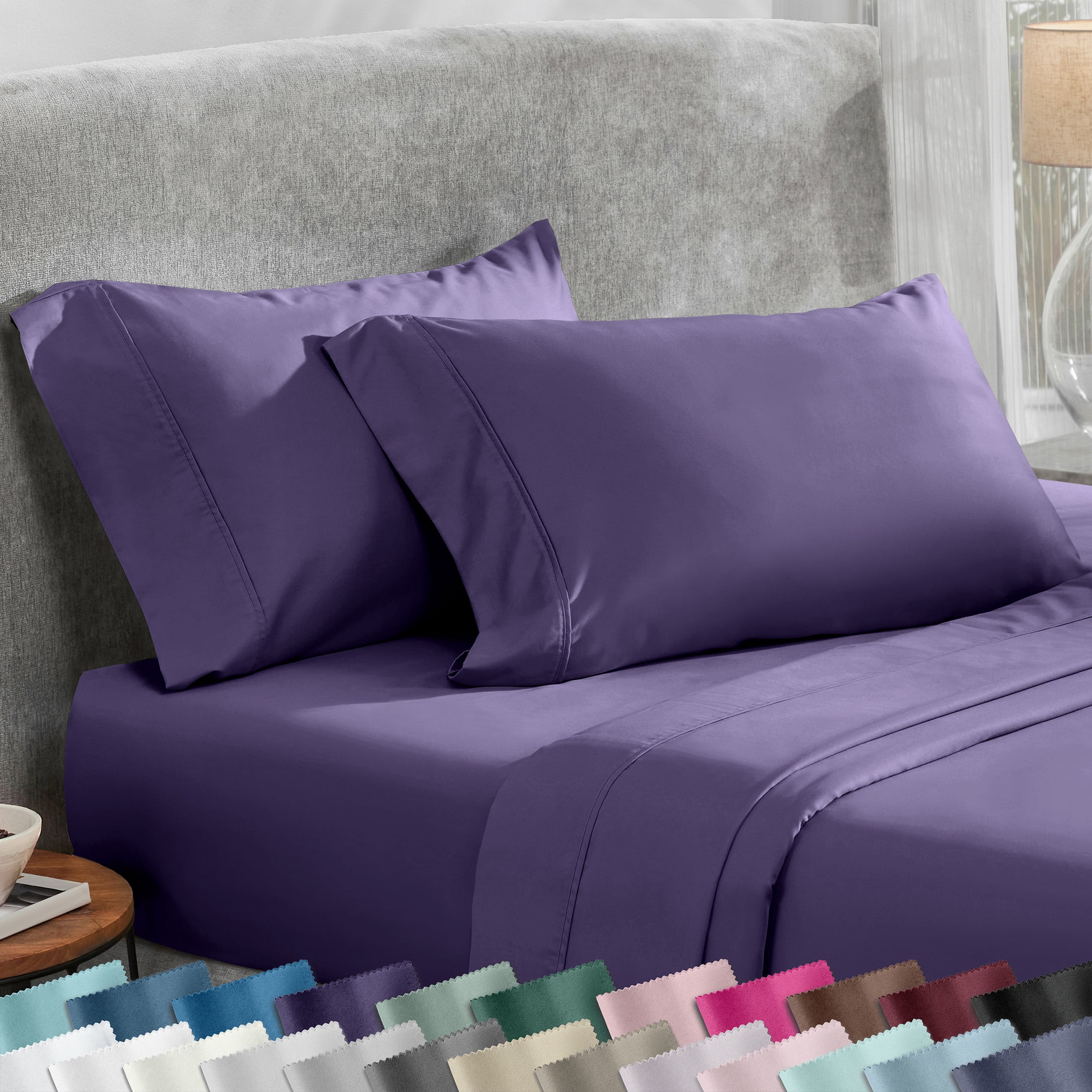 California Design Den Pillow Cases King - 400 Thread Count, 100% Cotton ...