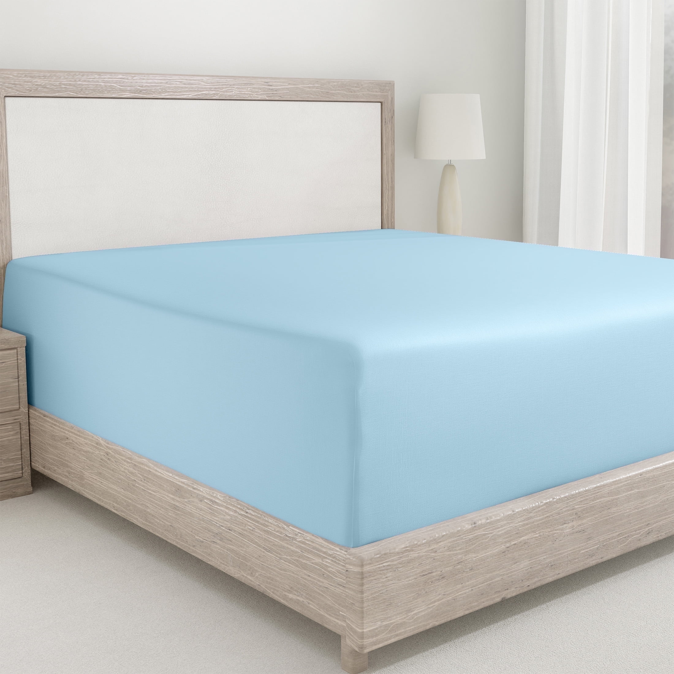California Design Den Queen Fitted Sheet Only, Softest 400 Thread Count ...