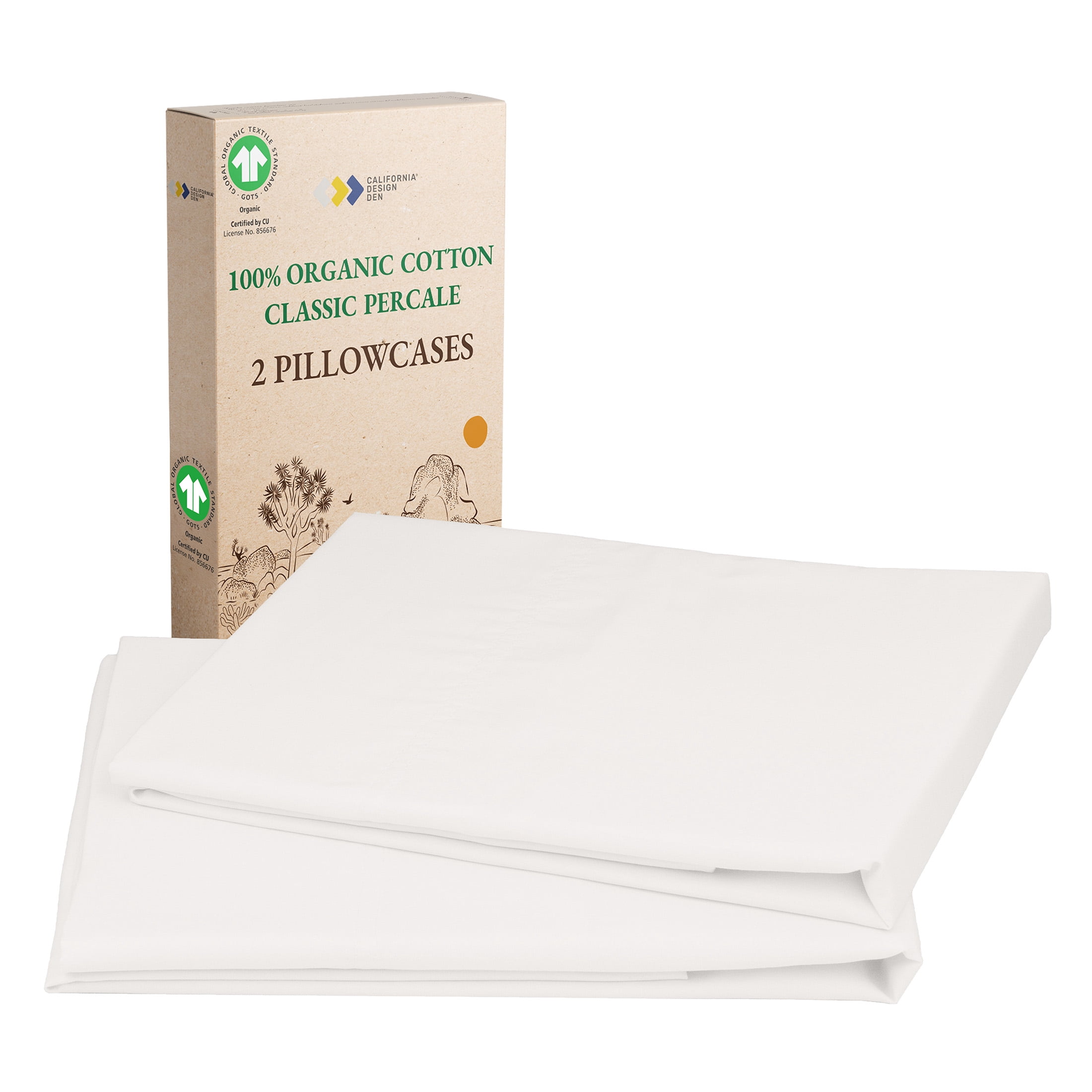 California Design Den Queen / Standard Pillowcases Set of 2 - 100% ...