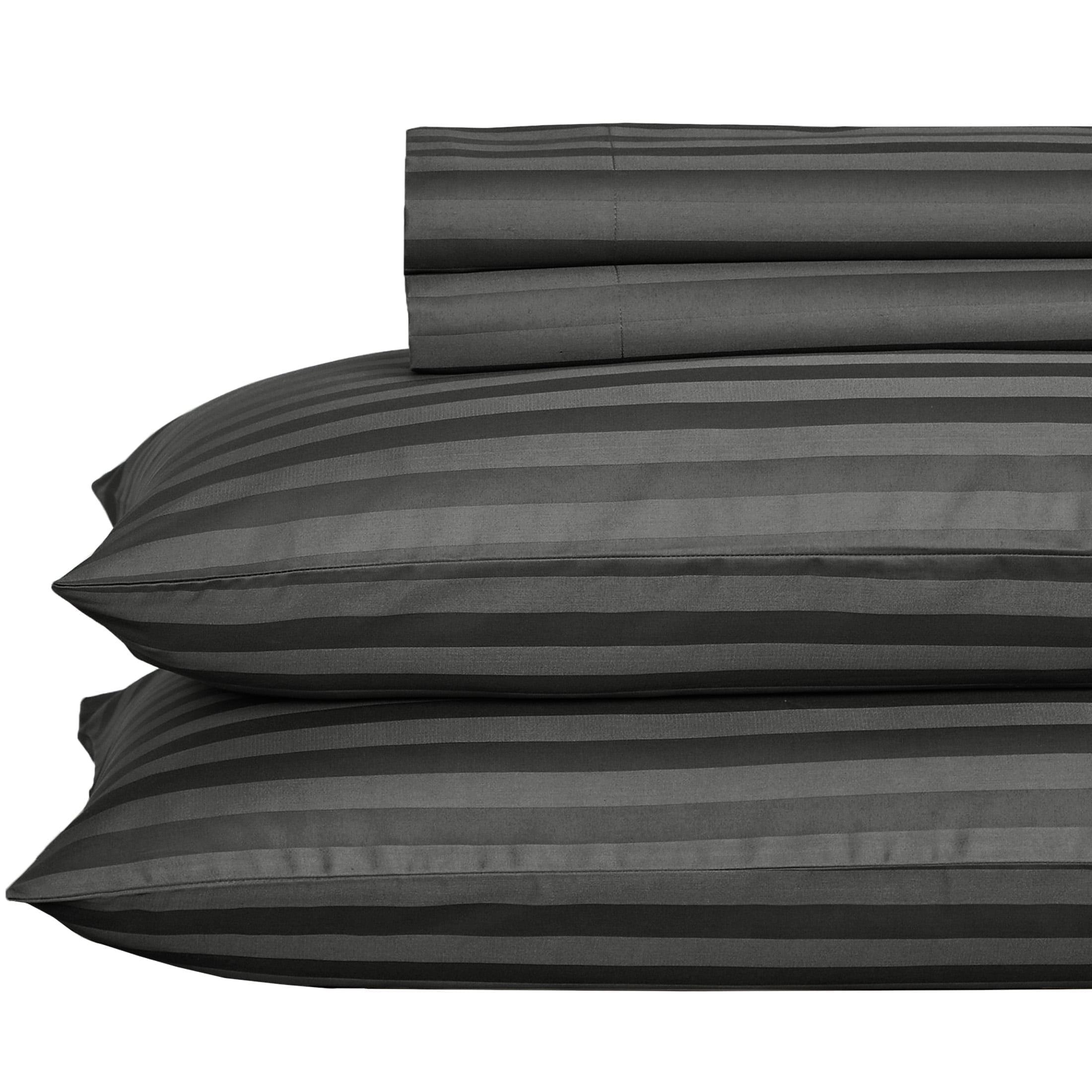 California Design Den Striped Queen Sheet Sets - Soft Cooling 500 ...