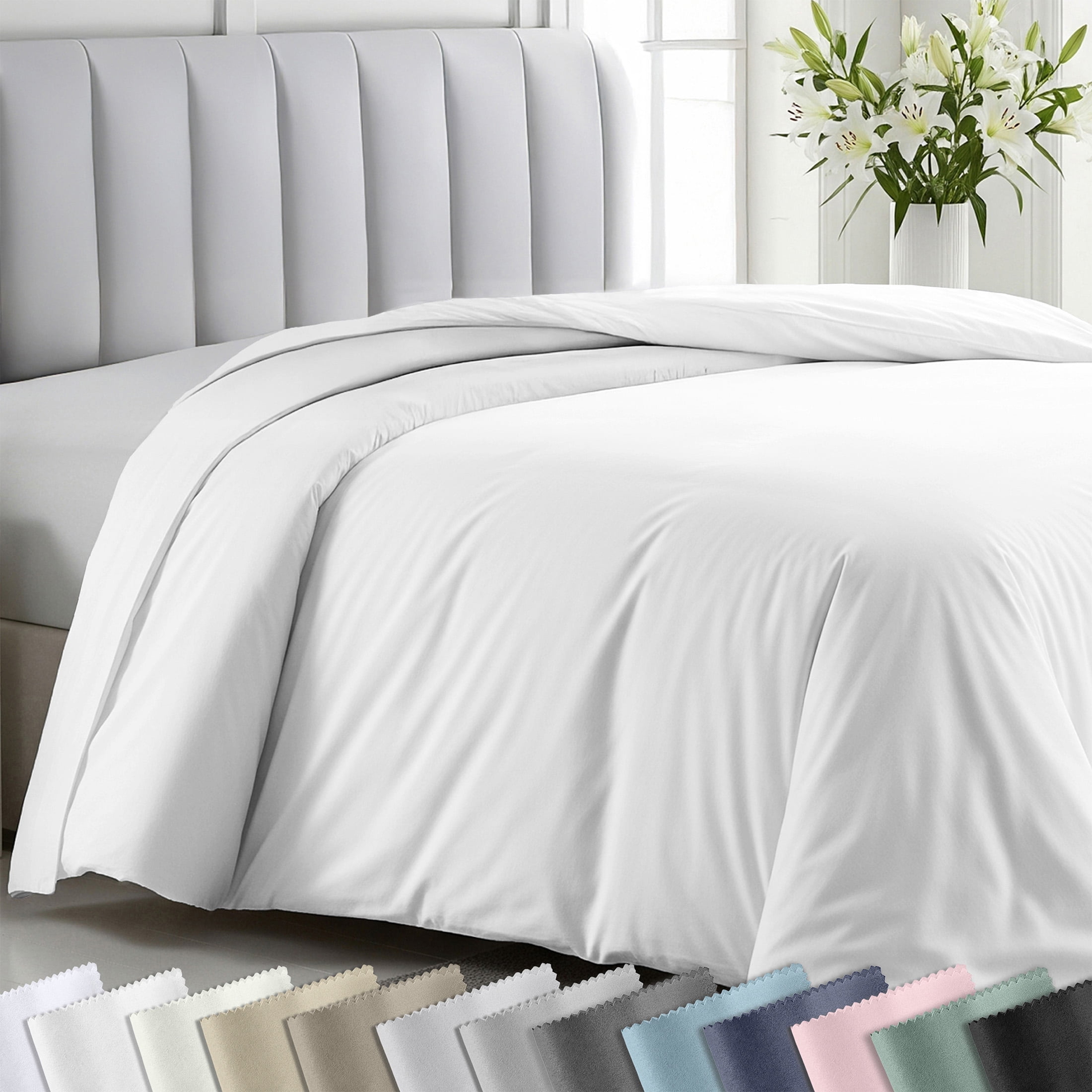 California Design Den Twin Cotton Duvet Cover Only - 400 Thread Count ...