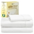 California Design Den 100% Cotton California King Sheets Set, 400 ...
