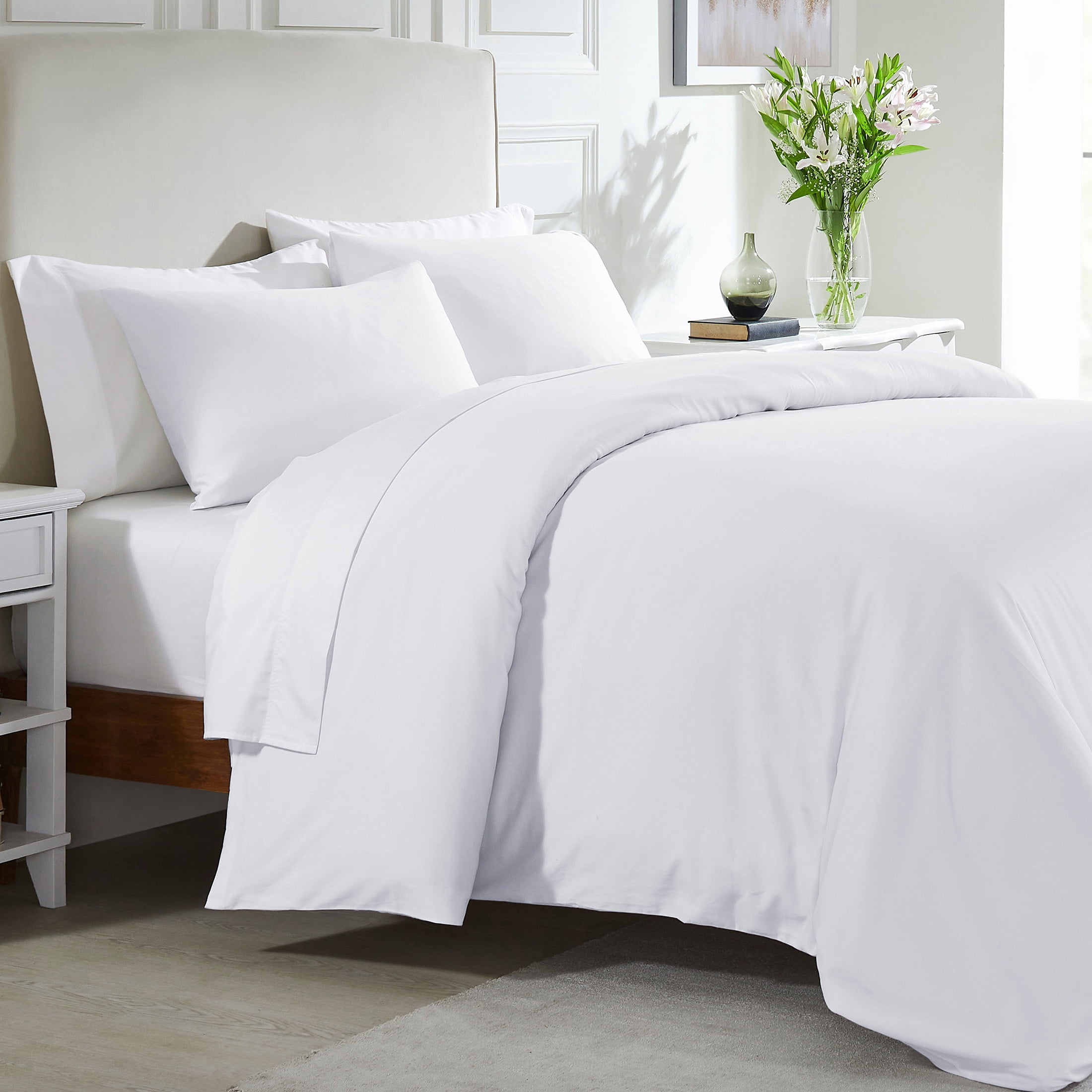 White covers for bed store