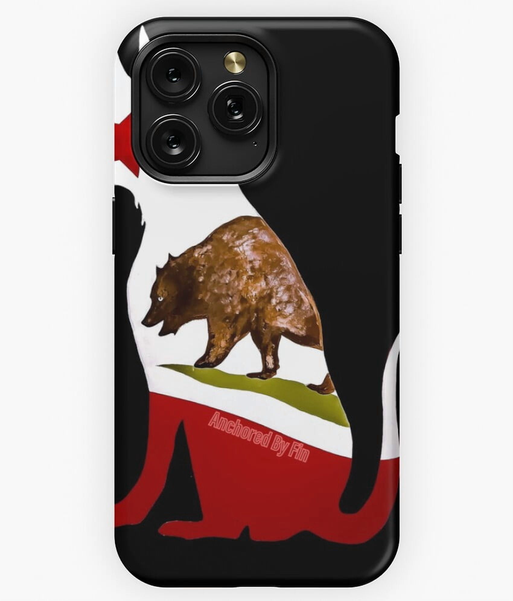 California Dog Outline State Pride Pet Lover Graphic A782 Phone Case ...
