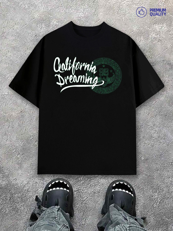 California Dreaming Tee Christmas t-shirts cotton tshirts for men 180G ...