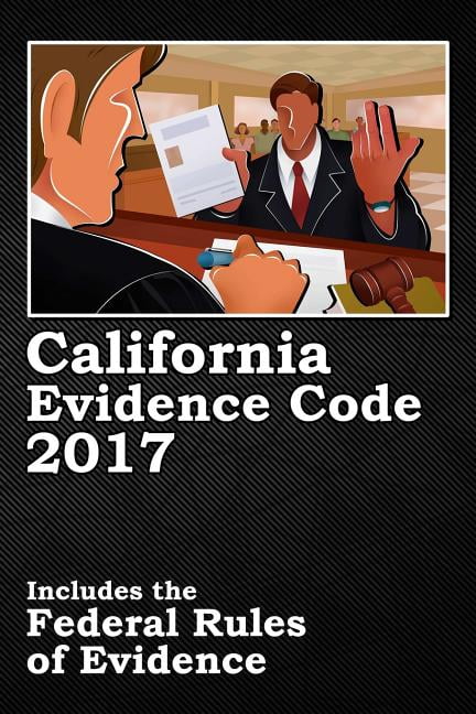 California Evidence Code 2017 (Paperback) - Walmart.com