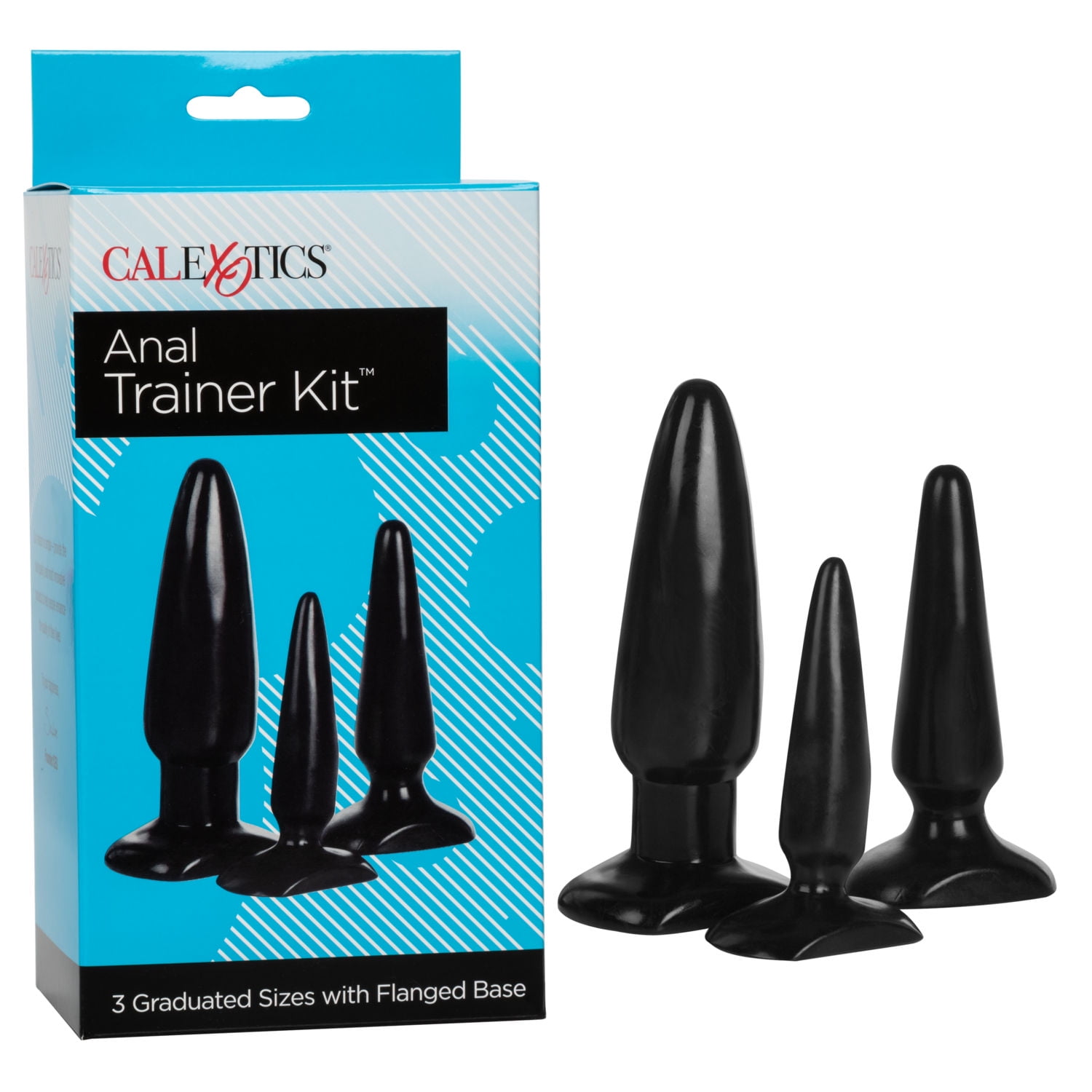 California Exotic Novelties Anal Trainer Plug Kit 3 Graduated Sizes