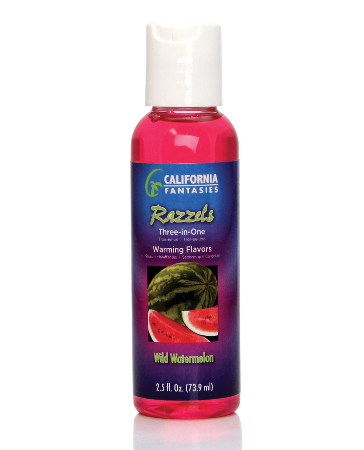 Razzels Warming Lubricant - Wild Watermelon - 2 Oz. Bottle - Walmart.com