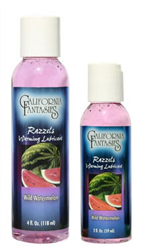Razzels Warming Lubricant - Wild Watermelon - 4 Oz. Bottle - Walmart.com
