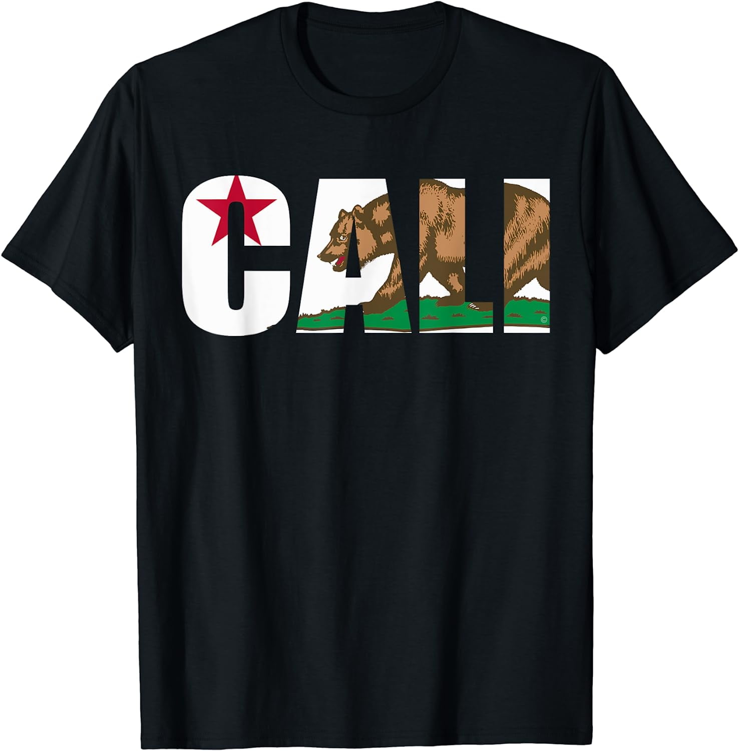 California Flag Cali Designs Home Love Family T-Shirt - Walmart.com
