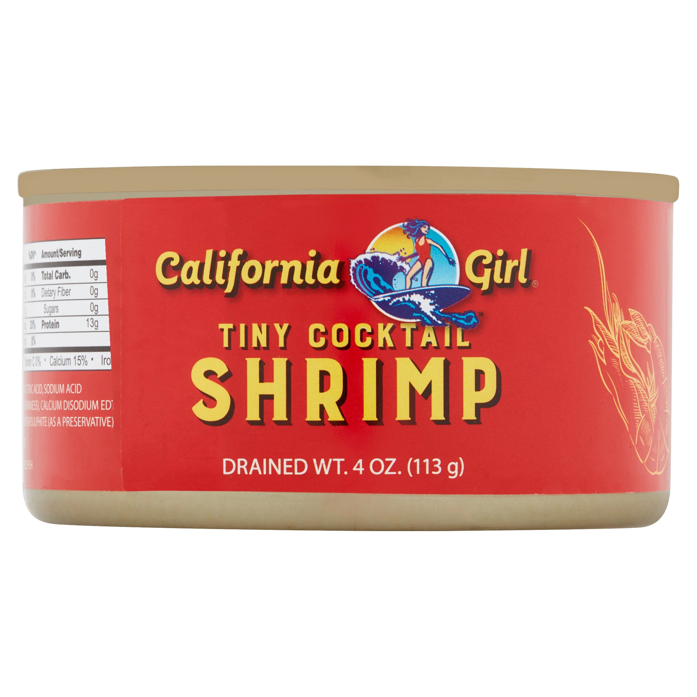 California Girl Tiny Cocktail Shrimp, 4 oz - Walmart.com
