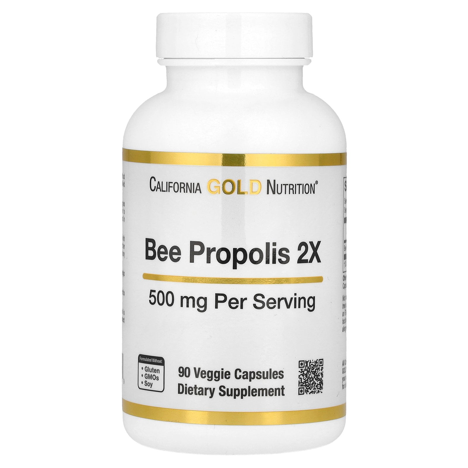 California Gold Nutrition Bee Propolis 2X Concentrated Extract 500 mg ...
