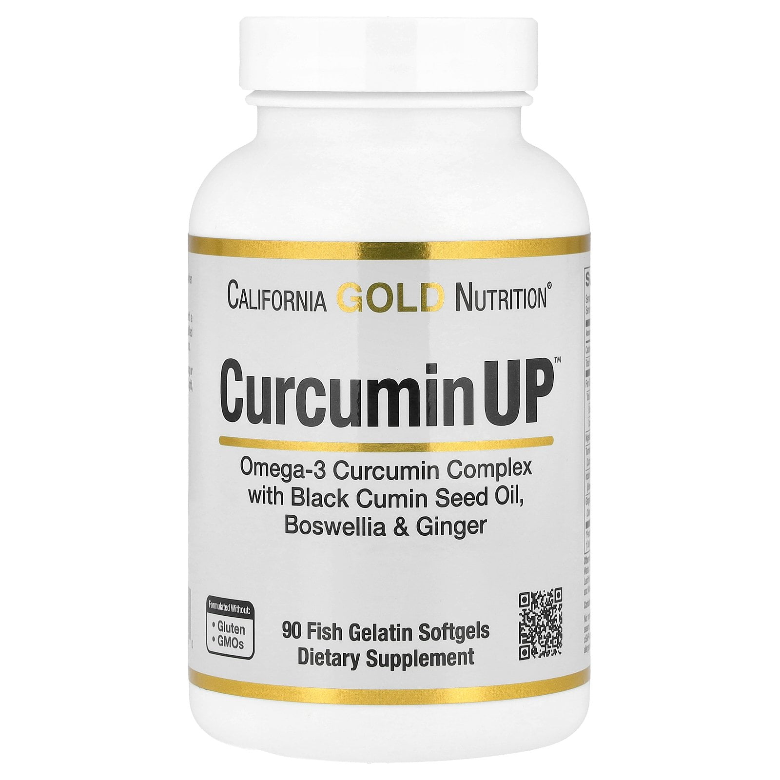 California Gold Nutrition CurcuminUP™ with Omega-3 Curcumin Complex ...