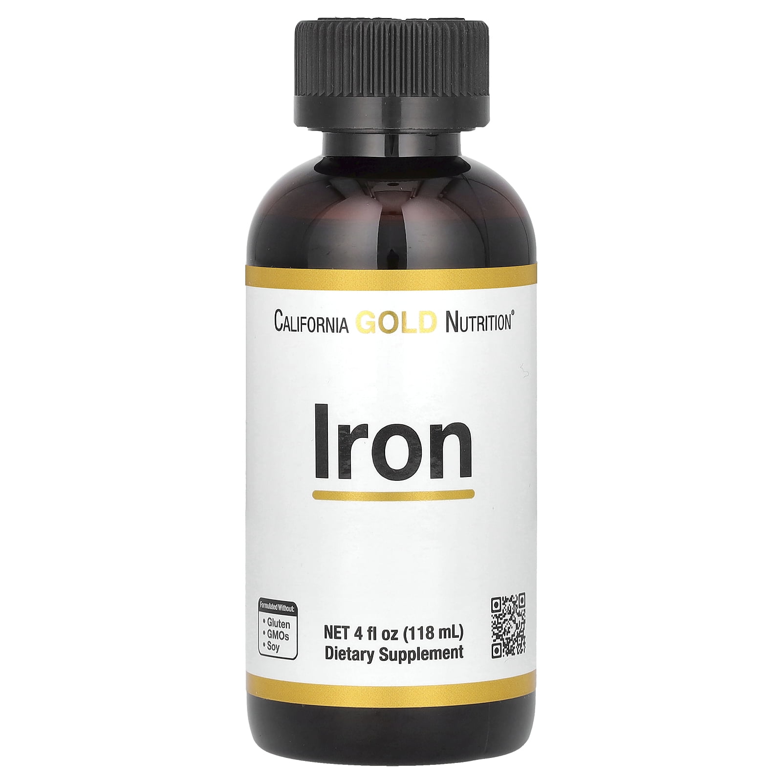 California Gold Nutrition Iron, as Ferrous Bisglycinate Chelate and ...