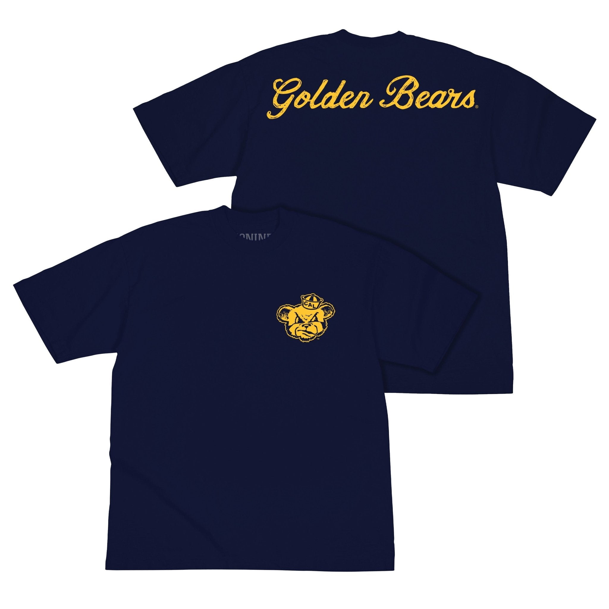 California Golden Bears Logo Script Heavy Tee T Shirt Unisex, Color ...