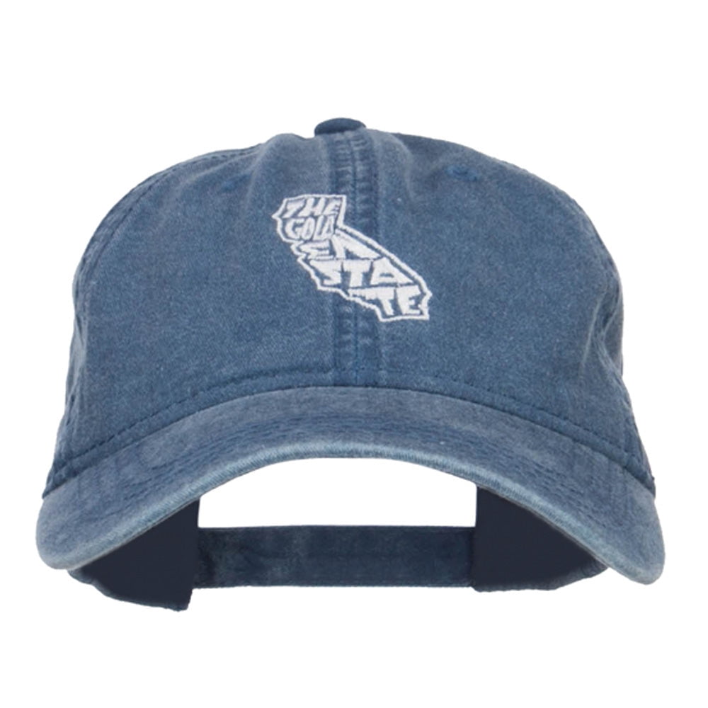 California Golden State Embroidered Cap - Navy OSFM - Walmart.com