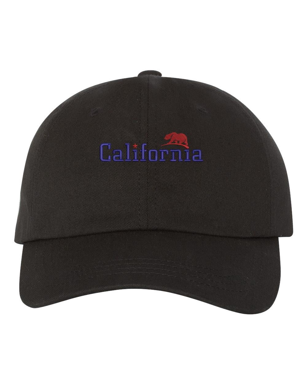 California July 4th Embroidered Classic Dad Hat State Holiday Theme ...