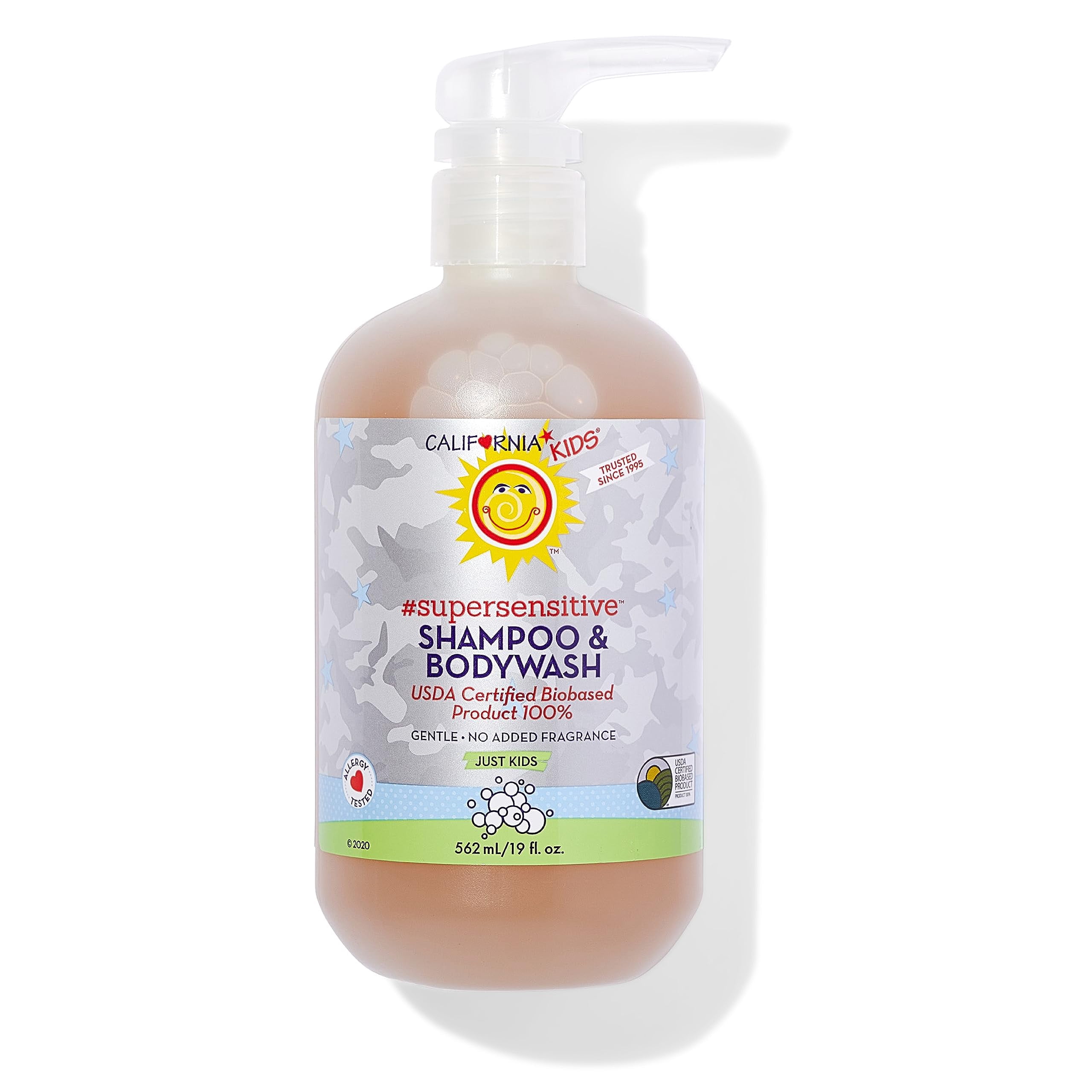 California Kids Shampoo + Kids Body Wash 2-in-1 | Super Sensitive ...