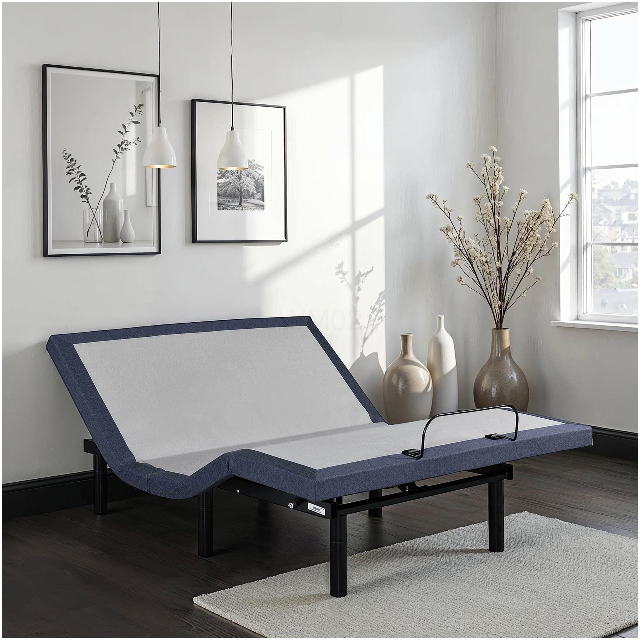 California King Adjustable Bed Frame with Massage, Zero Gravity, USB ...