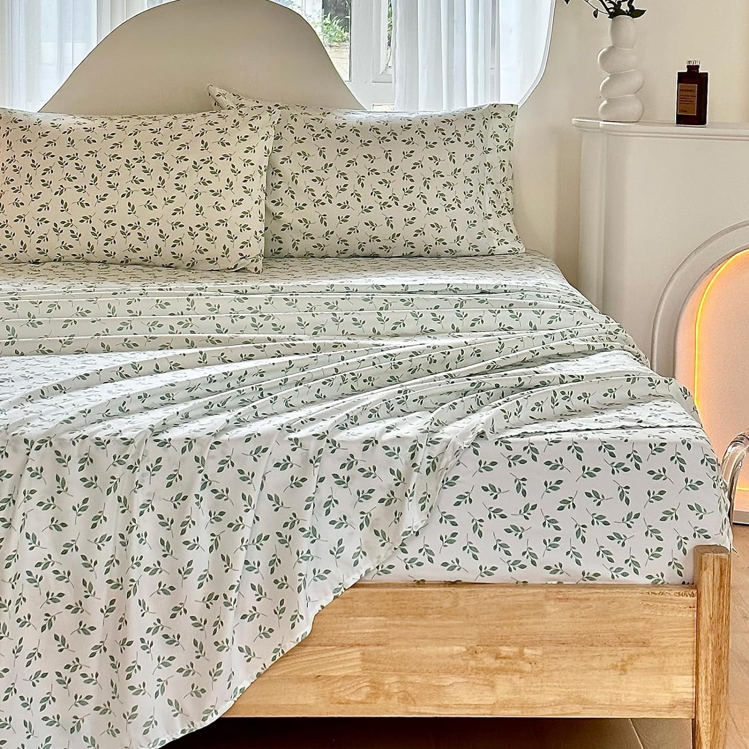 California King Boho Bed Sheet Set – 18" Deep Pocket, 1800 Thread Count ...