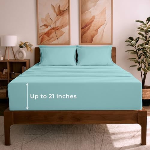 California King Sheet Set - 6-Piece Iconic Collection Bedding ...