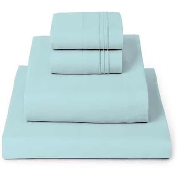 California King Sheets Set - 4 PC Iconic Collection Bedding - Hotel ...