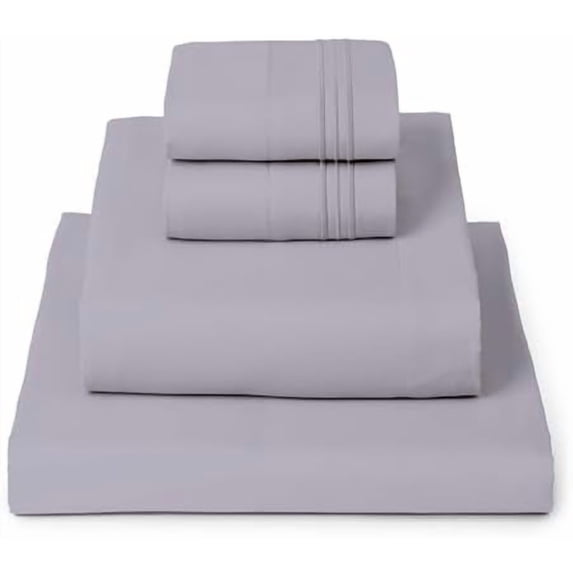 California King Sheets Set - 4 PC Iconic Collection Bedding - Hotel ...