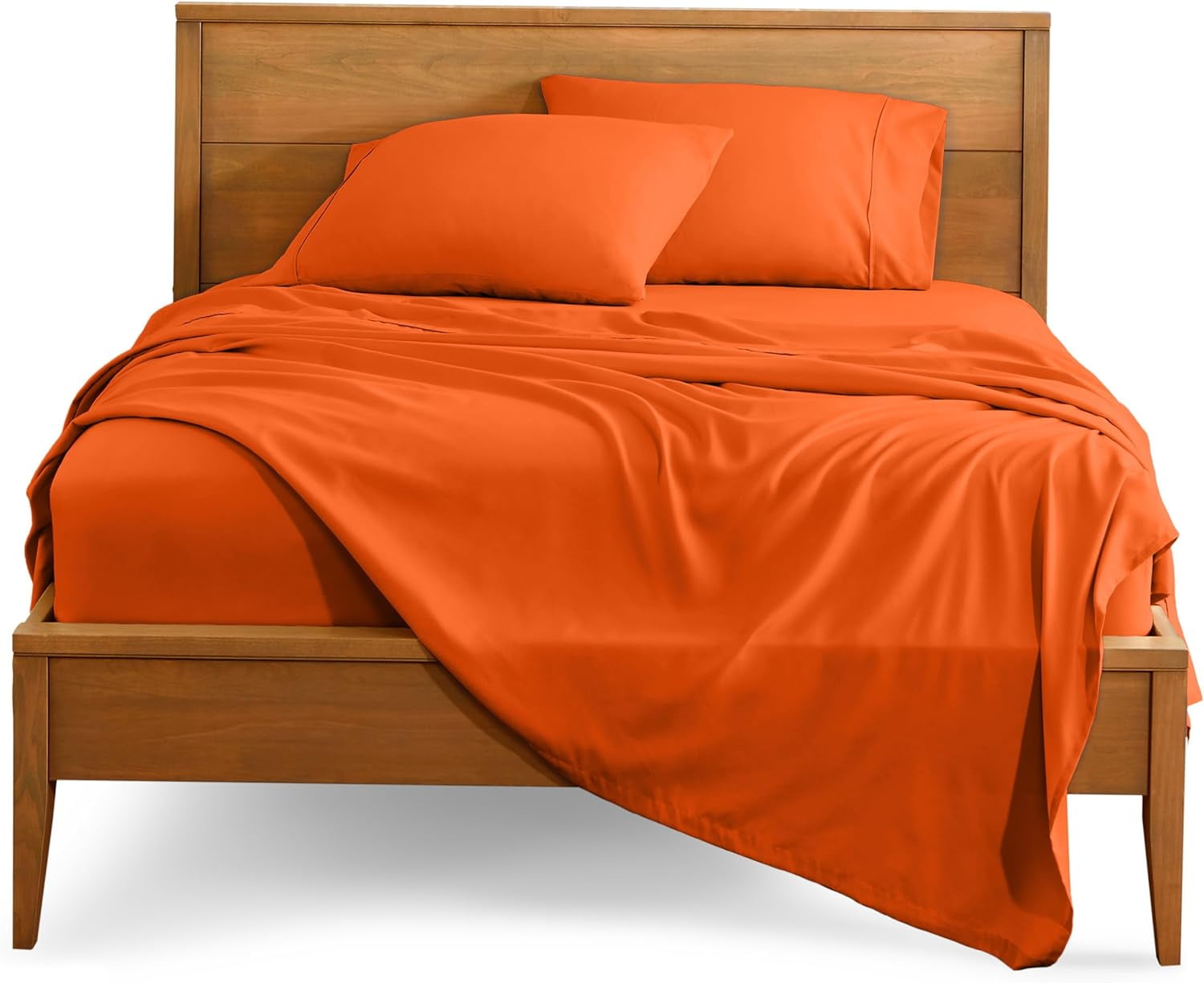 California King Size 500-Thread-Count 4-PCs Bed Sheet Set, Egyptian ...