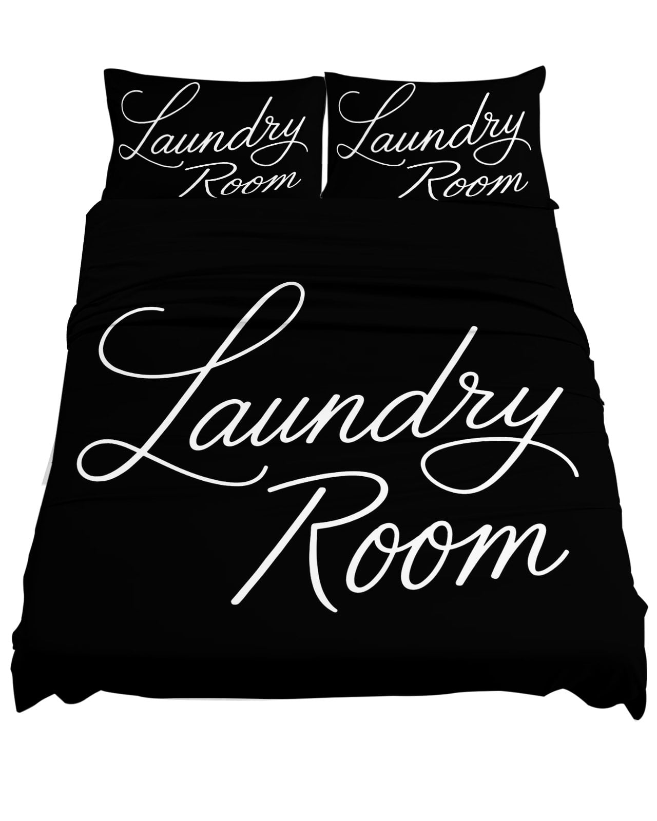 California King Size Laundry Room Sheet Sets Black Background Modern ...
