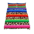 California King Size Mexico Leopard Sheet Sets Print Colorful Soft ...