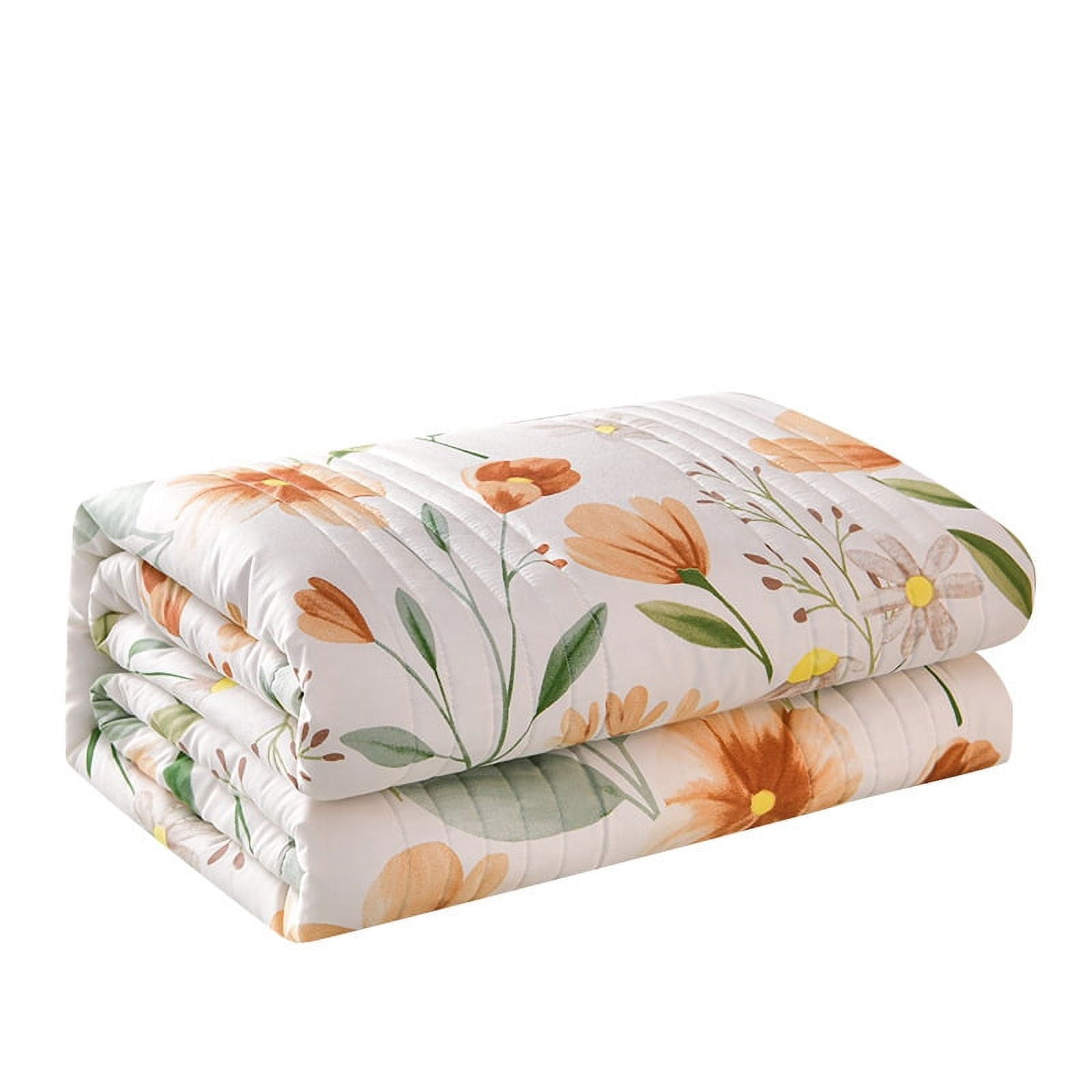 California King Size Quilt, 100% Cotton Washed Summer Cooler Quilt Air ...