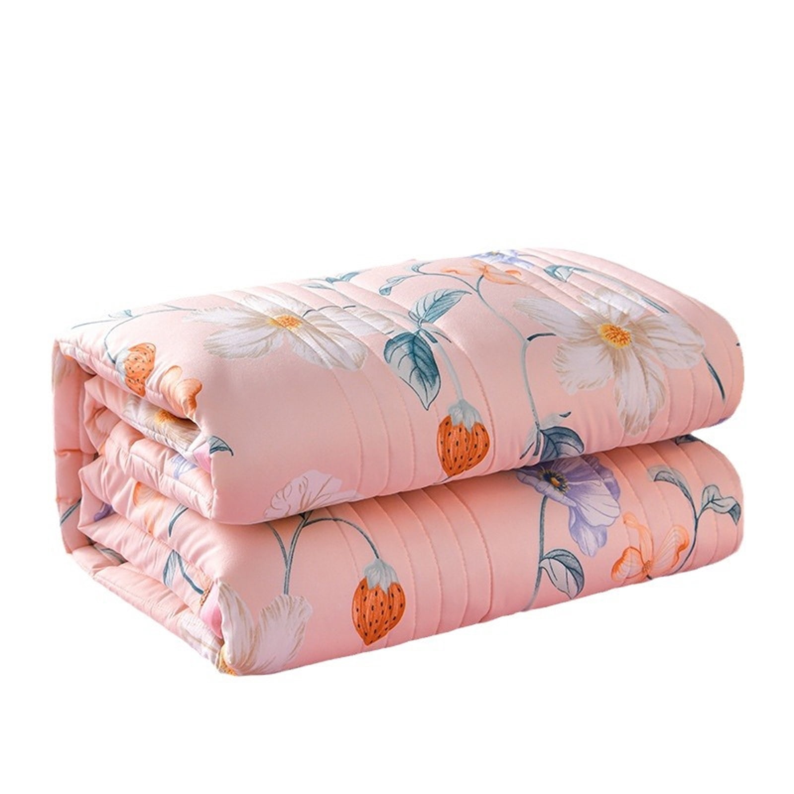California King Size Quilt, 100% Cotton Washed Summer Cooler Quilt Air ...