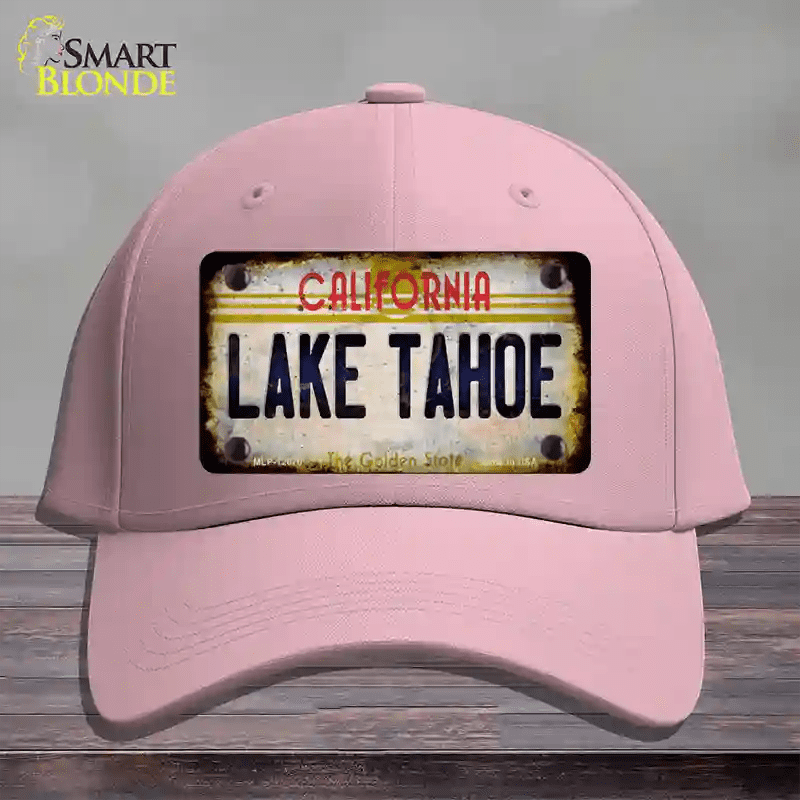California Lake Tahoe Novelty License Plate Hat Cotton Pink - Walmart.com