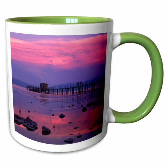 3drose, California. Lake Tahoe, Sunset - Us05 Lho0031 - Lisa Hoffner ...