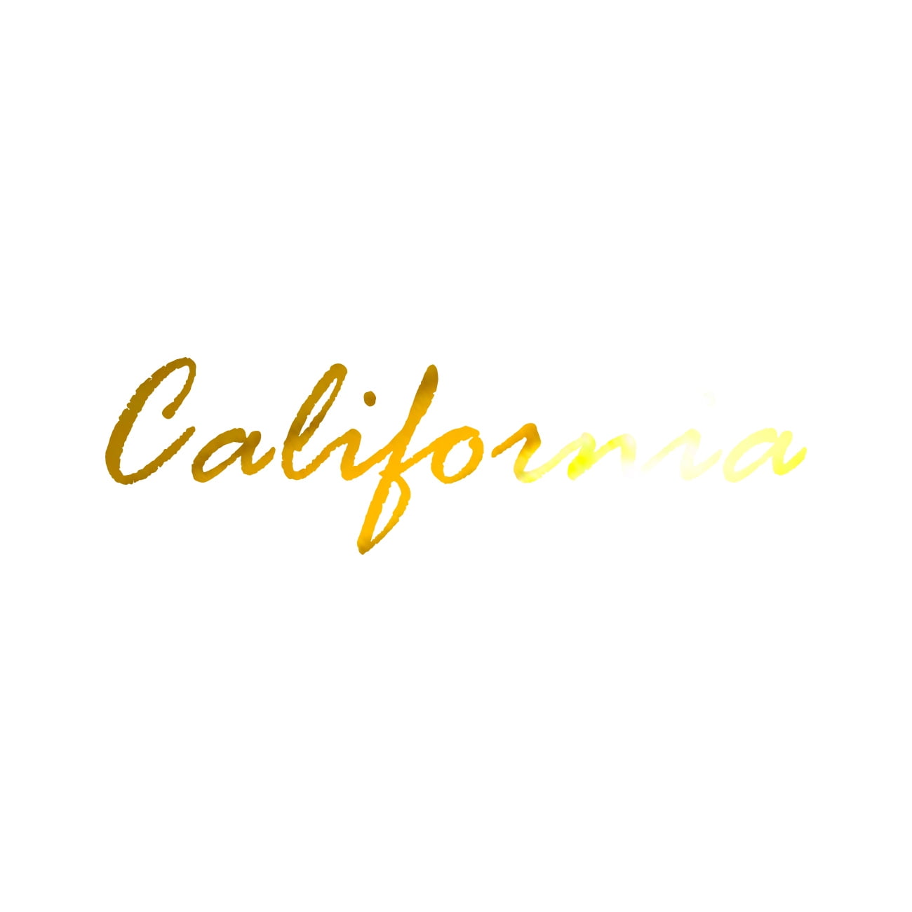 California License Plate Font Sticker Decal Die Cut - Self Adhesive Vinyl - Weatherproof - Made ...