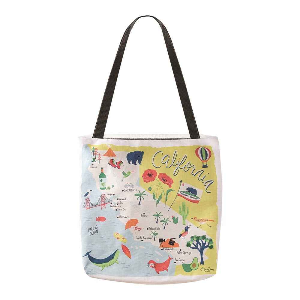 California Map 18" Tote Bag - Walmart.com