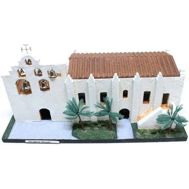 California Mission Model Kit San Gabriel Arcangel - Walmart.com