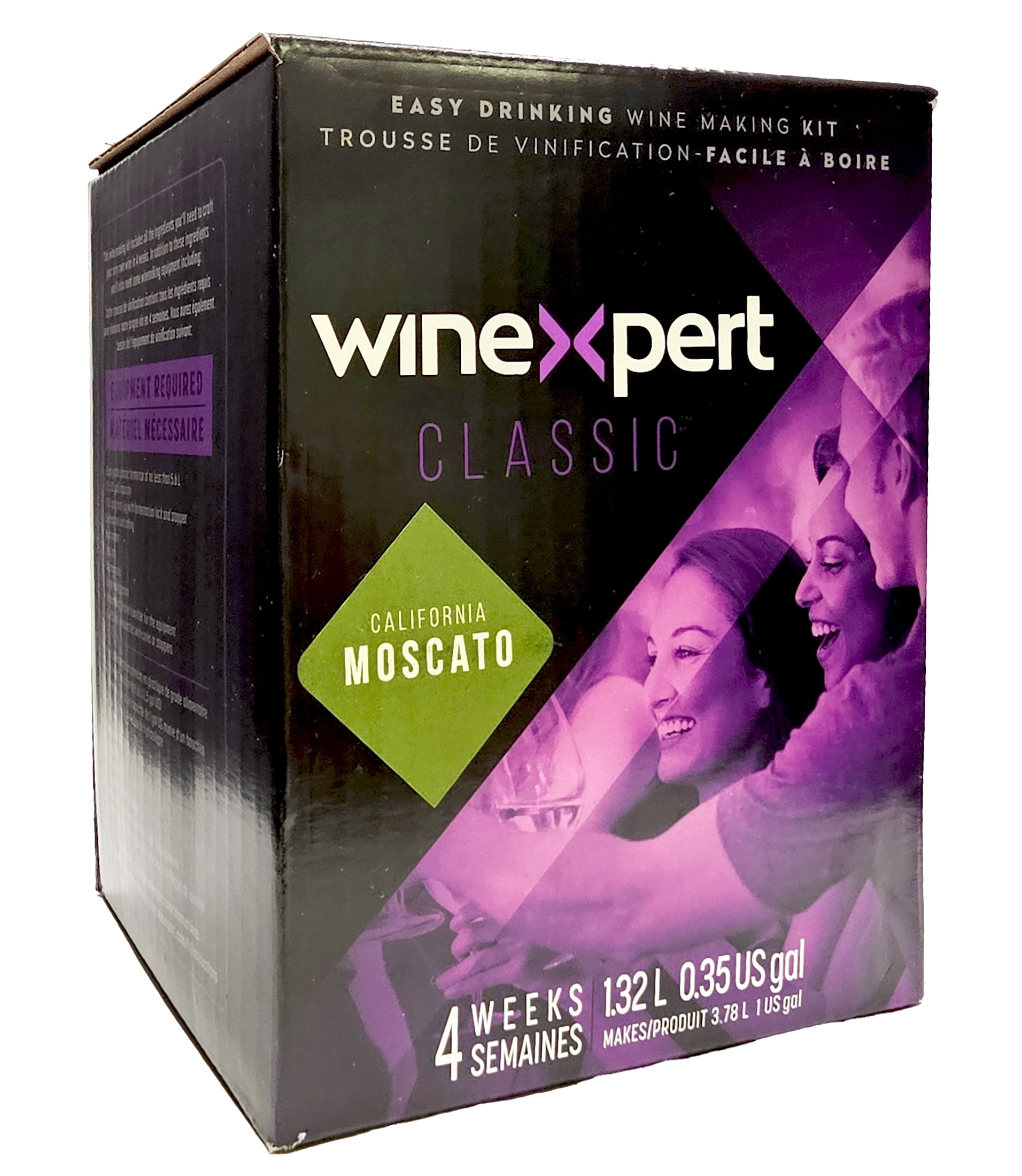 Classic California Moscato One Gallon Wine Ingredient Kit - Walmart.com