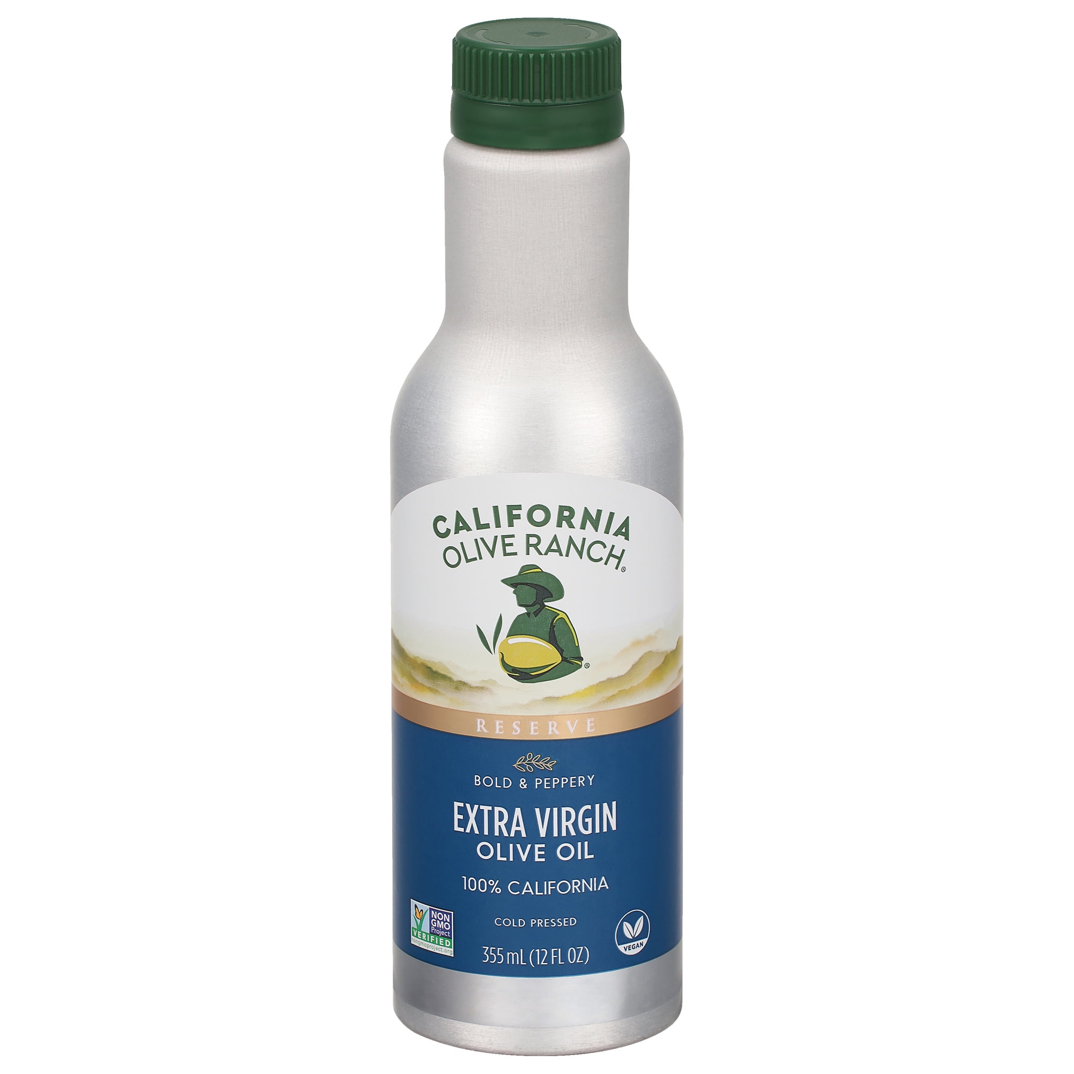 California Olive Ranch Extra Virgin Olive Oil Aluminum Bottle, 12 Fluid ...