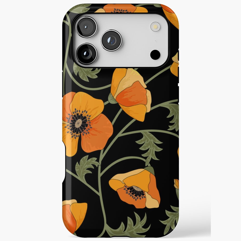 California Poppies State Flower Phone Cover for iPhone 11 12 13 14 15 ...